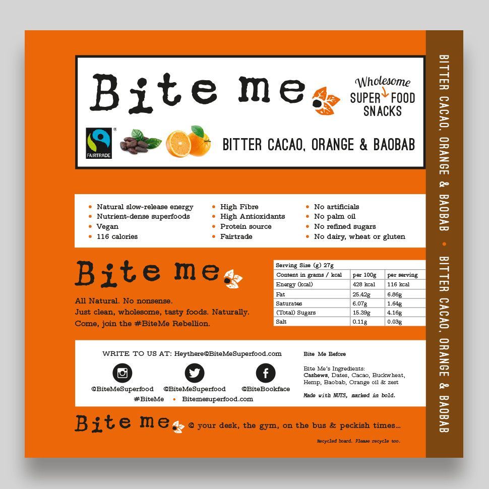 Bite Me Food Packaging – Rogue Four Design