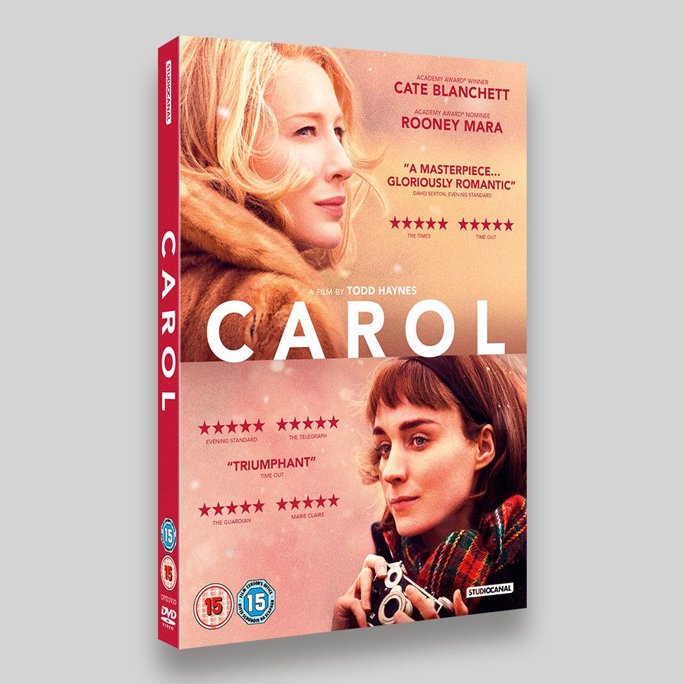 Carol DVD O-ring Packaging | Rogue Four Design