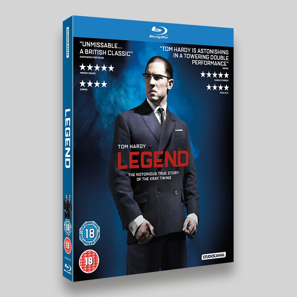 Legend Blu-ray Lenticular O-ring Packaging Ronnie | Rogue Four Design