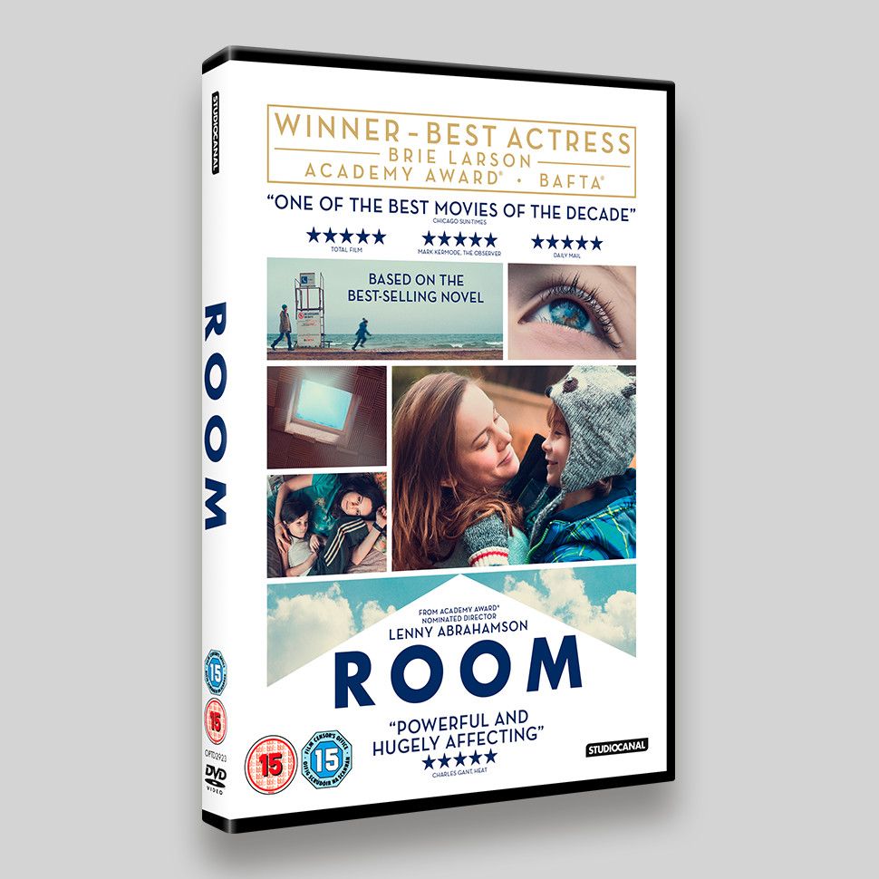 Room Blu-ray and DVD Packaging – Rogue Four Design
