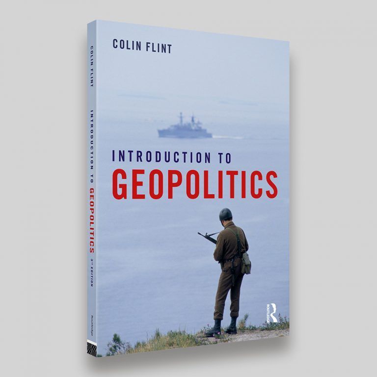 Introduction To Geopolitics Book Cover | Rogue Four Design