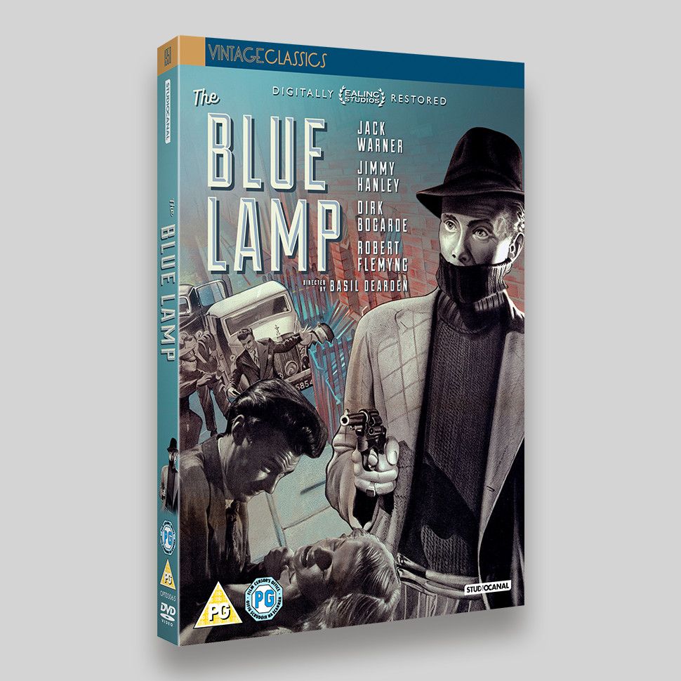 The Blue Lamp DVD Packaging | Rogue Four Design