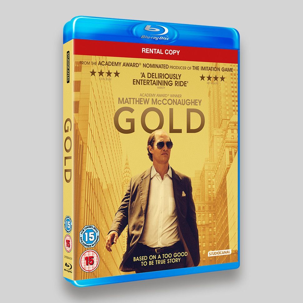 Gold Blu-ray and DVD Packaging, Digital and Promotion – Rogue Four Design