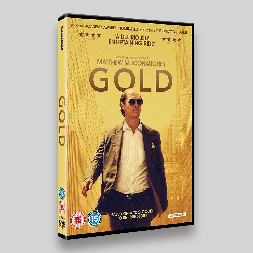 Gold Blu-ray and DVD Packaging, Digital and Promotion – Rogue Four Design