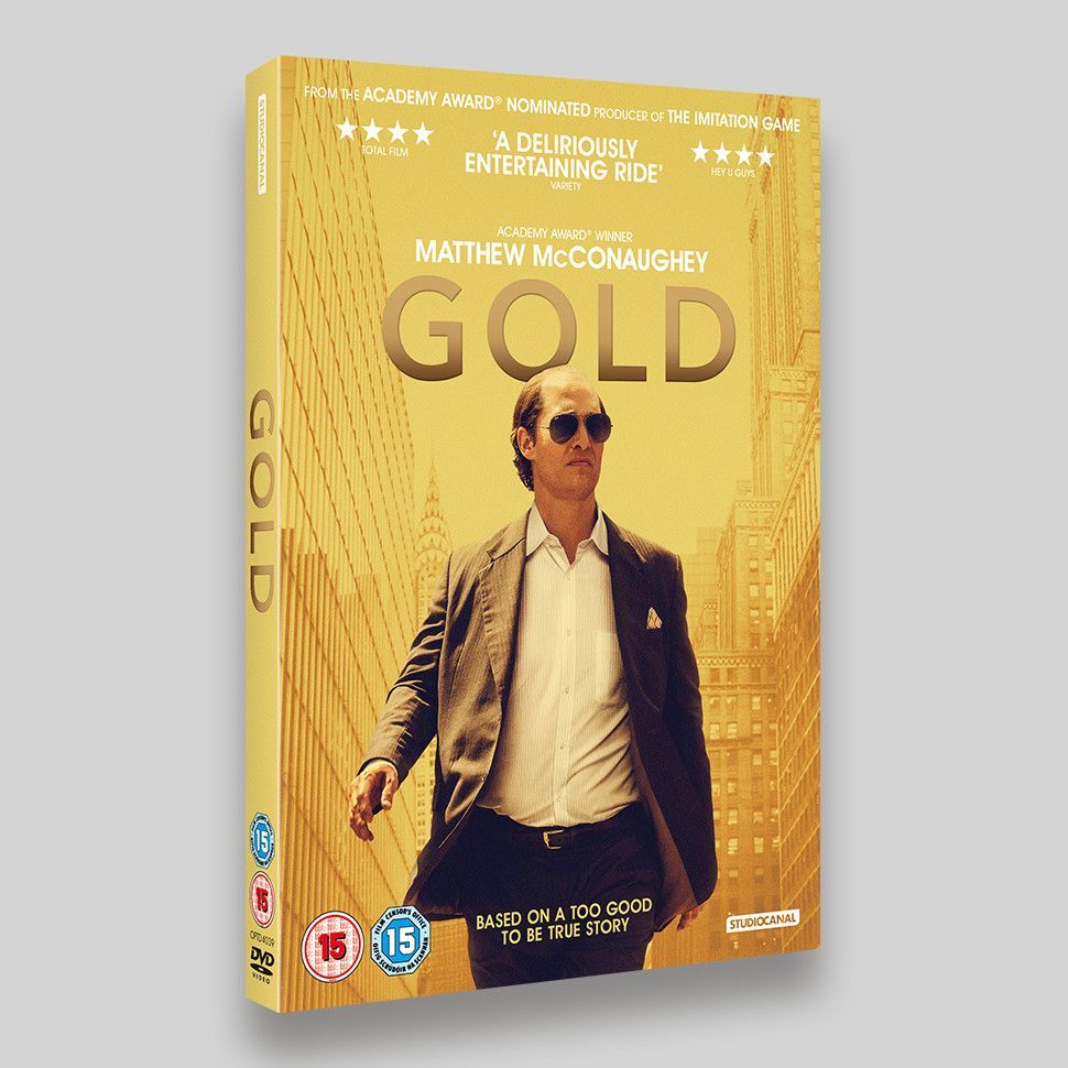 Gold Blu-ray and DVD Packaging, Digital and Promotion – Rogue Four Design