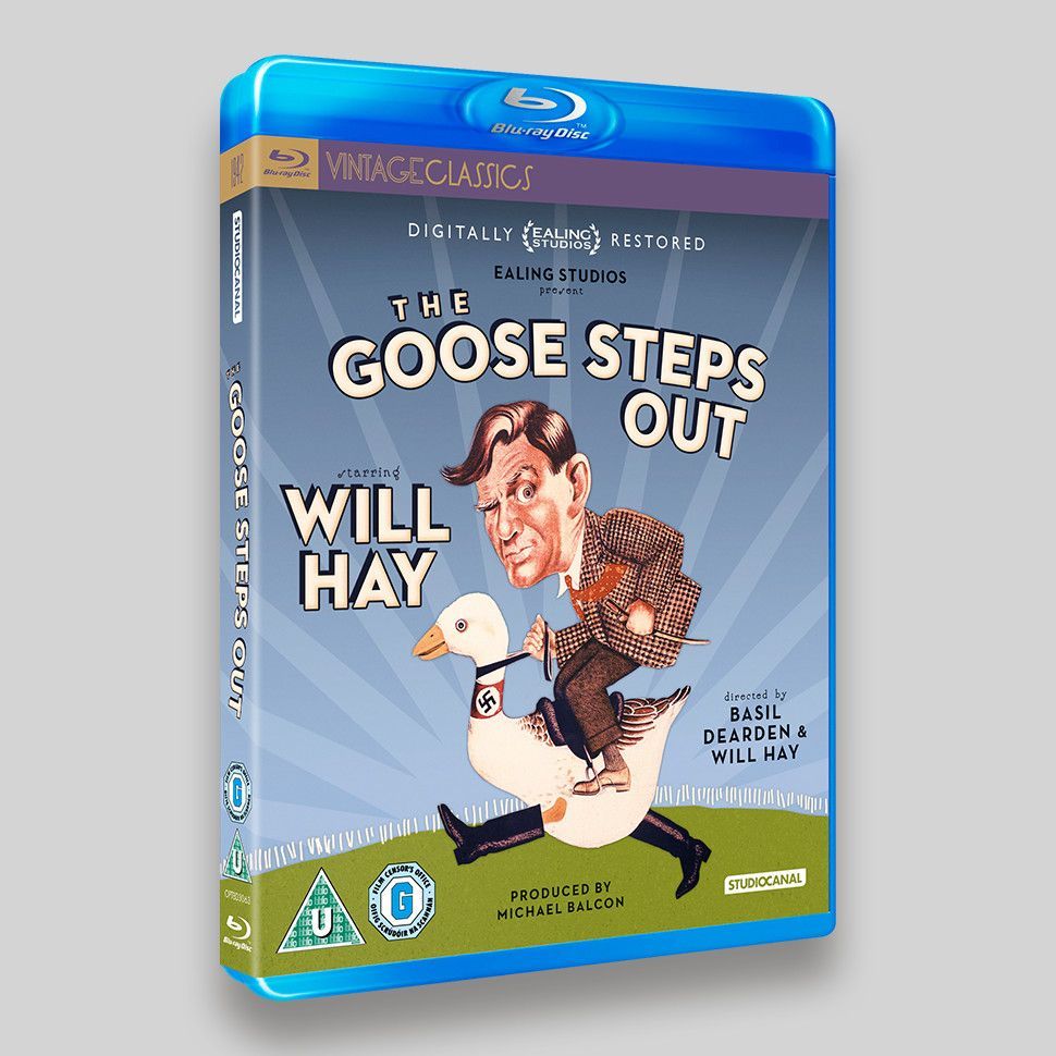 The Goose Steps Out Blu-ray and DVD Packaging – Rogue Four Design