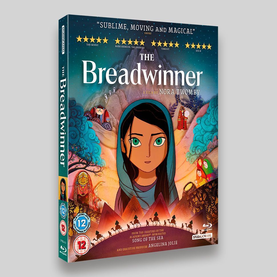 The Breadwinner Blu-ray and DVD Packaging, Press Advert and Digital ...