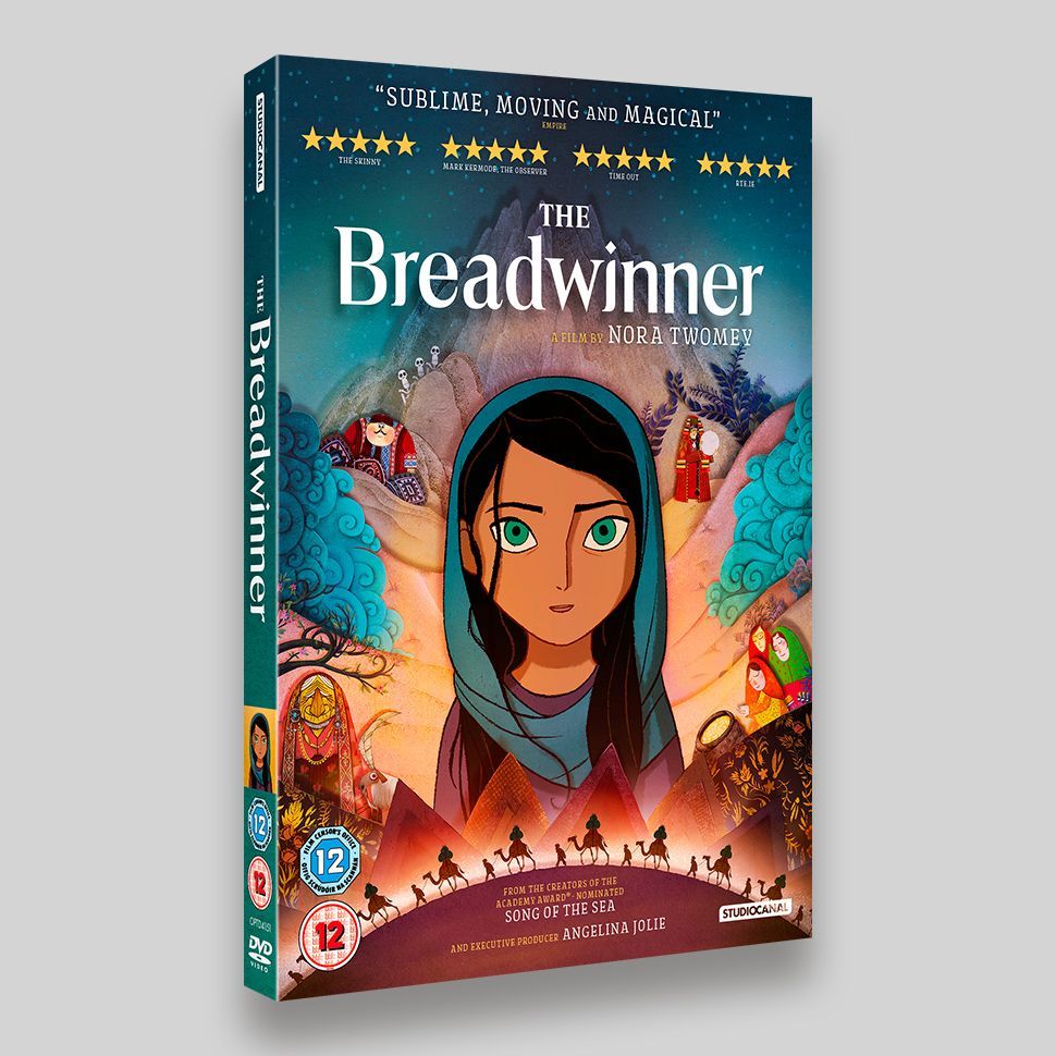 The Breadwinner Blu-ray and DVD Packaging, Press Advert and Digital ...