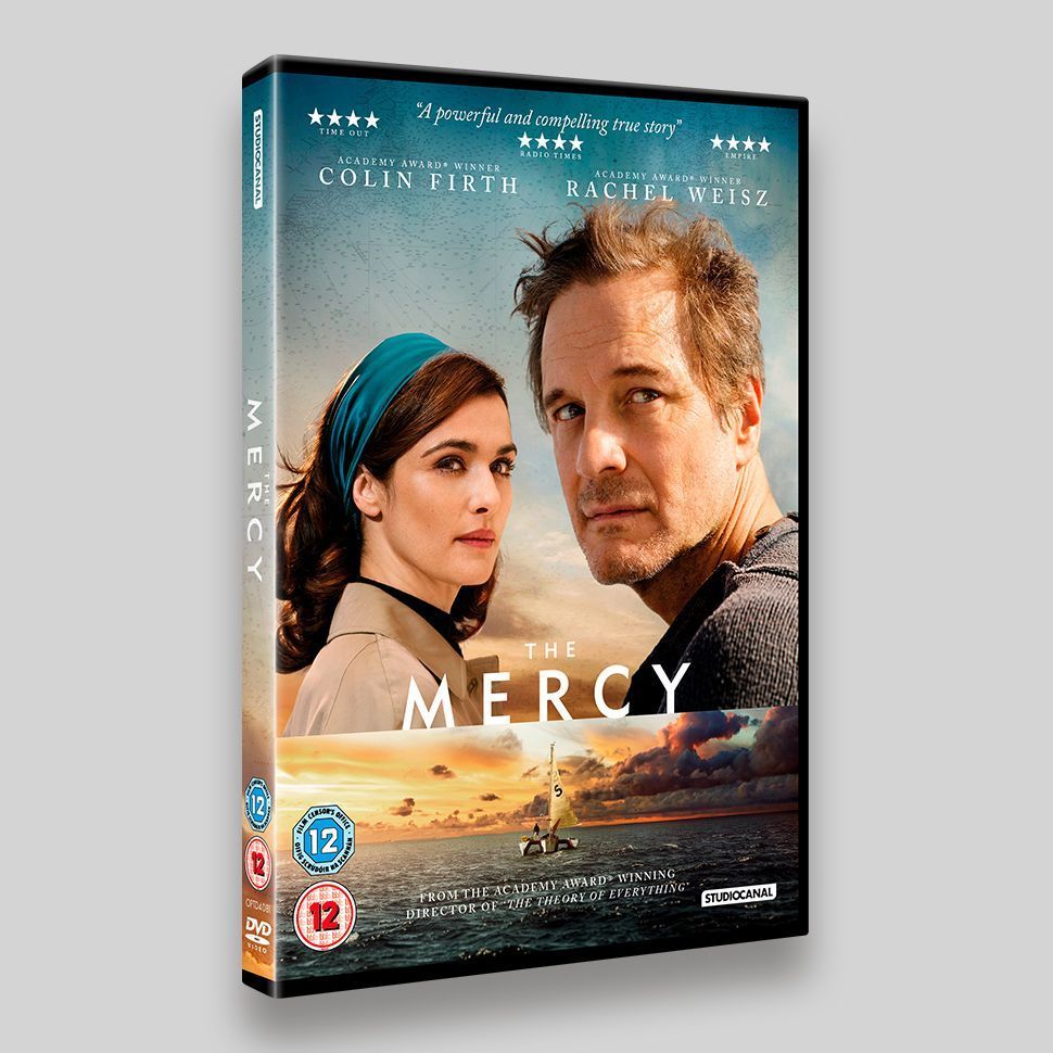 The Mercy Blu-ray and DVD Packaging, Digital Assets and Press Adverts – Rogue Four Design