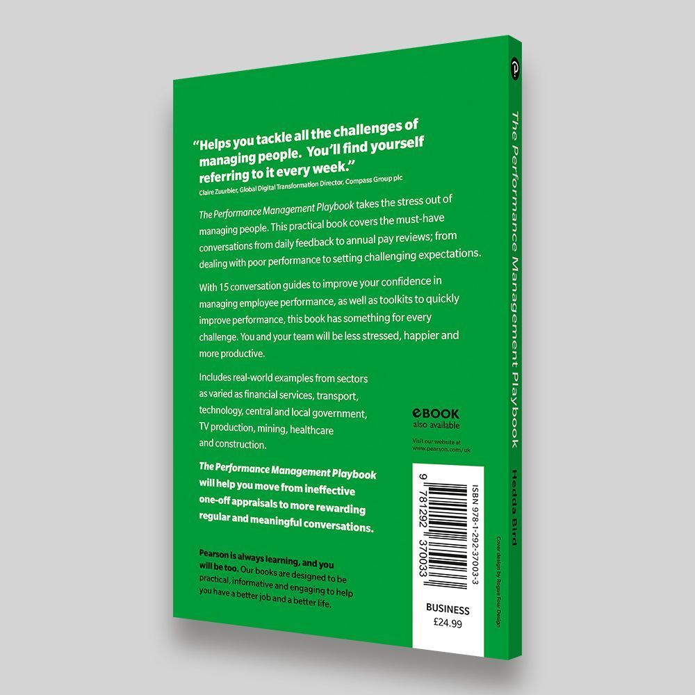 Bird_PerformanceManagementPlaybook_Back | Rogue Four Design