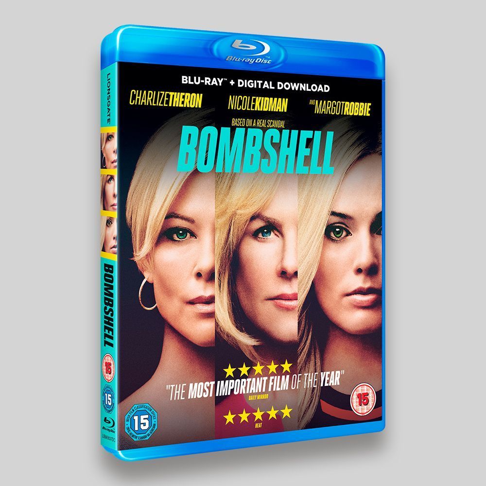 Bombshell Blu-ray and DVD Packaging – Rogue Four Design
