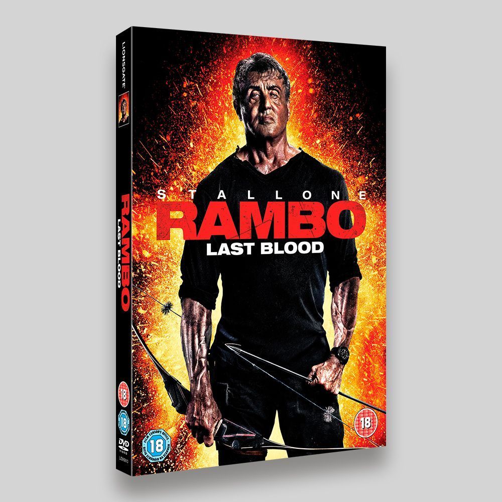 Rambo Last Blood Steelbook, UHD Blu-ray, Blu-ray and DVD Packaging ...