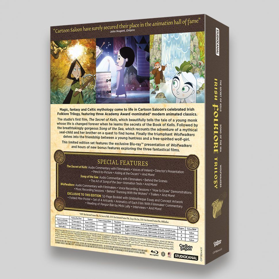 Cartoon Saloon’s Irish Folklore Trilogy Collector’s Edition Packaging ...