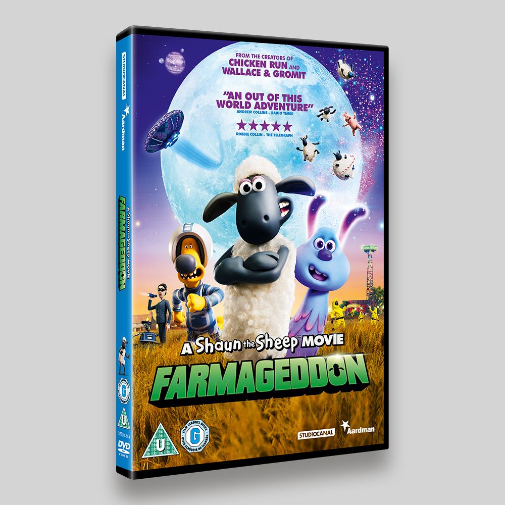 Farmageddon UHD, Blu-ray and DVD Packaging – Rogue Four Design