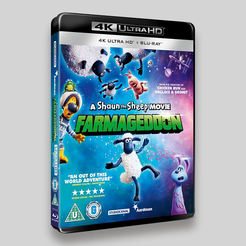 Farmageddon UHD, Blu-ray and DVD Packaging – Rogue Four Design