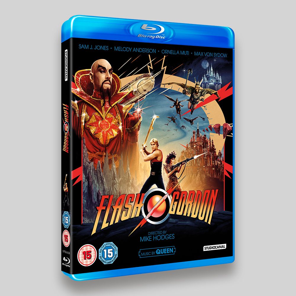 Flash Gordon 40th Anniversary Edition and Steelbook Packaging – Rogue Four Design