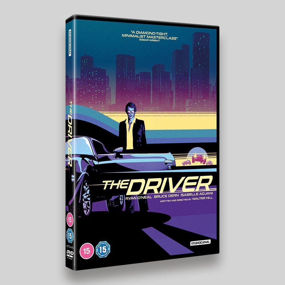 The Driver UHD Blu-ray, Blu-ray and DVD Packaging – Rogue Four Design
