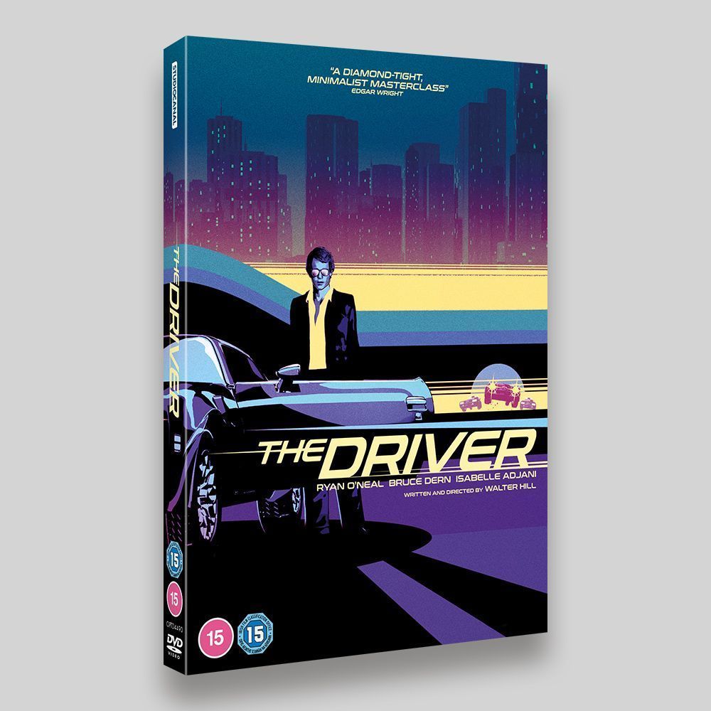 The Driver UHD Blu-ray, Blu-ray and DVD Packaging – Rogue Four Design