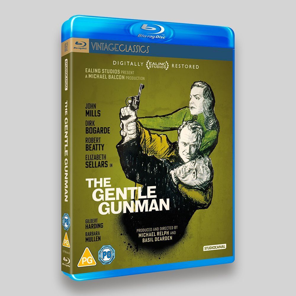 The Gentle Gunman Blu-ray and DVD Packaging – Rogue Four Design