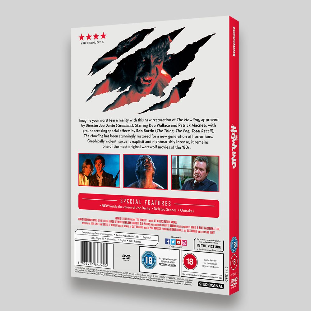 The Howling Collector’s Edition Packaging – Rogue Four Design