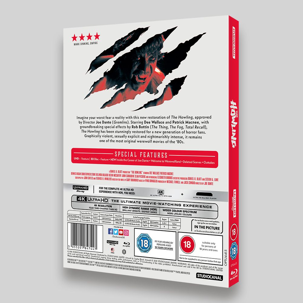 The Howling Collector’s Edition Packaging – Rogue Four Design