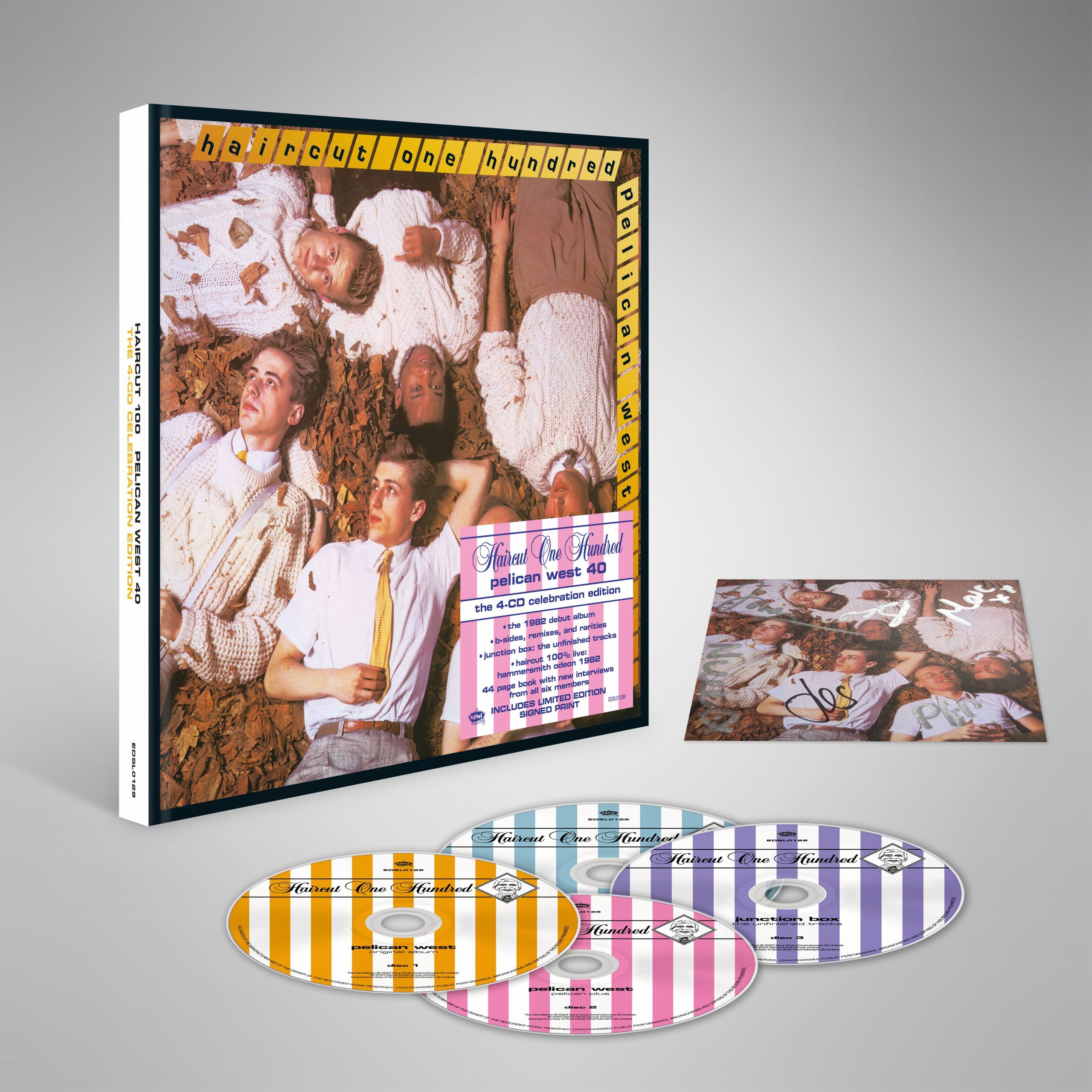 Haircut 100 ‘Pelican West’ | Rogue Four Design