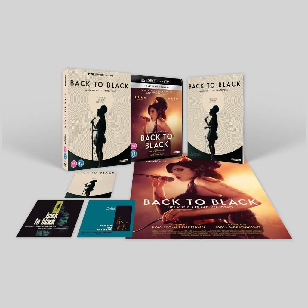 Back To Black Steelbook and HMV Exclusive Collector’s Edition Packaging ...