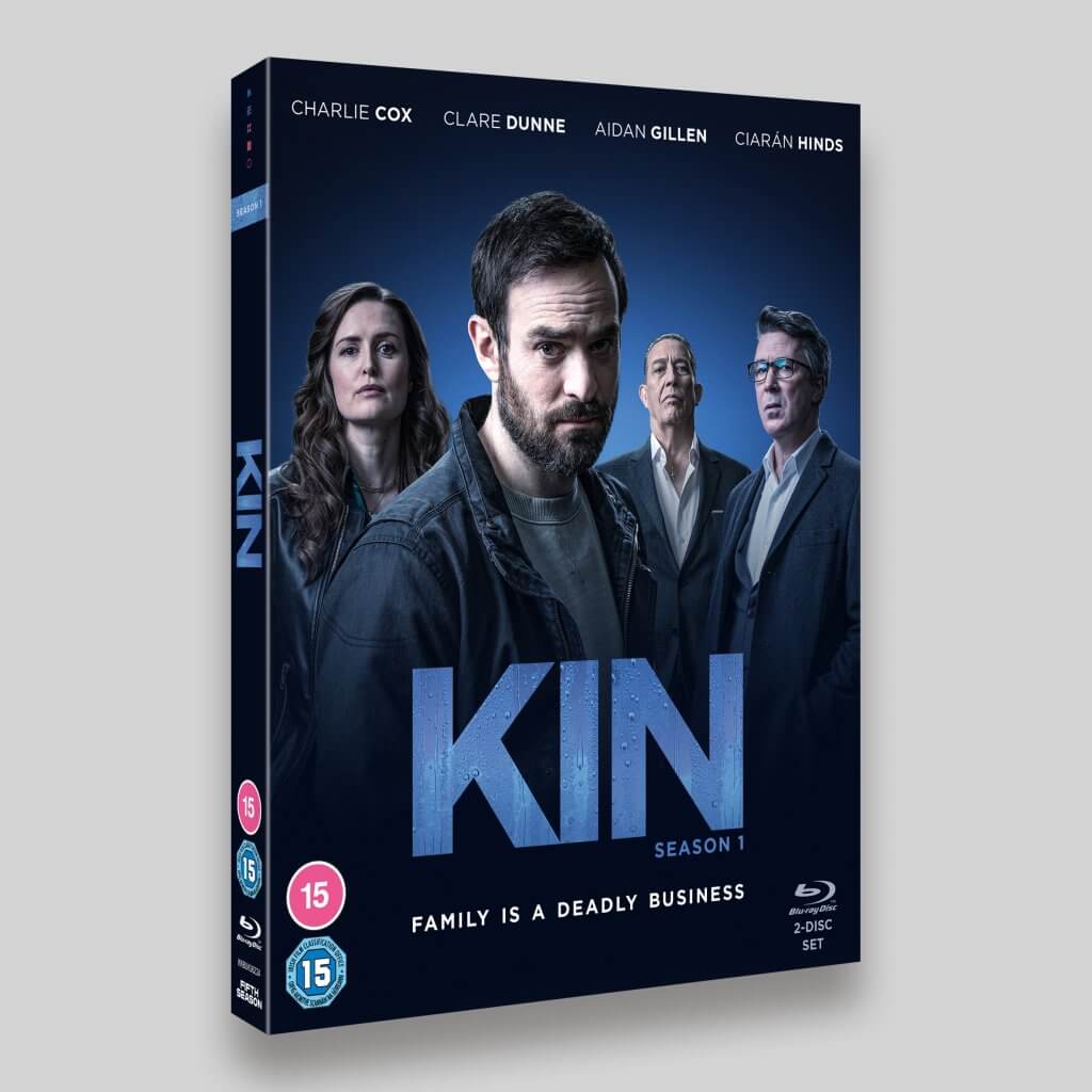 Kin Seasons 1 & 2 Blu-ray and DVD Packaging – Rogue Four Design
