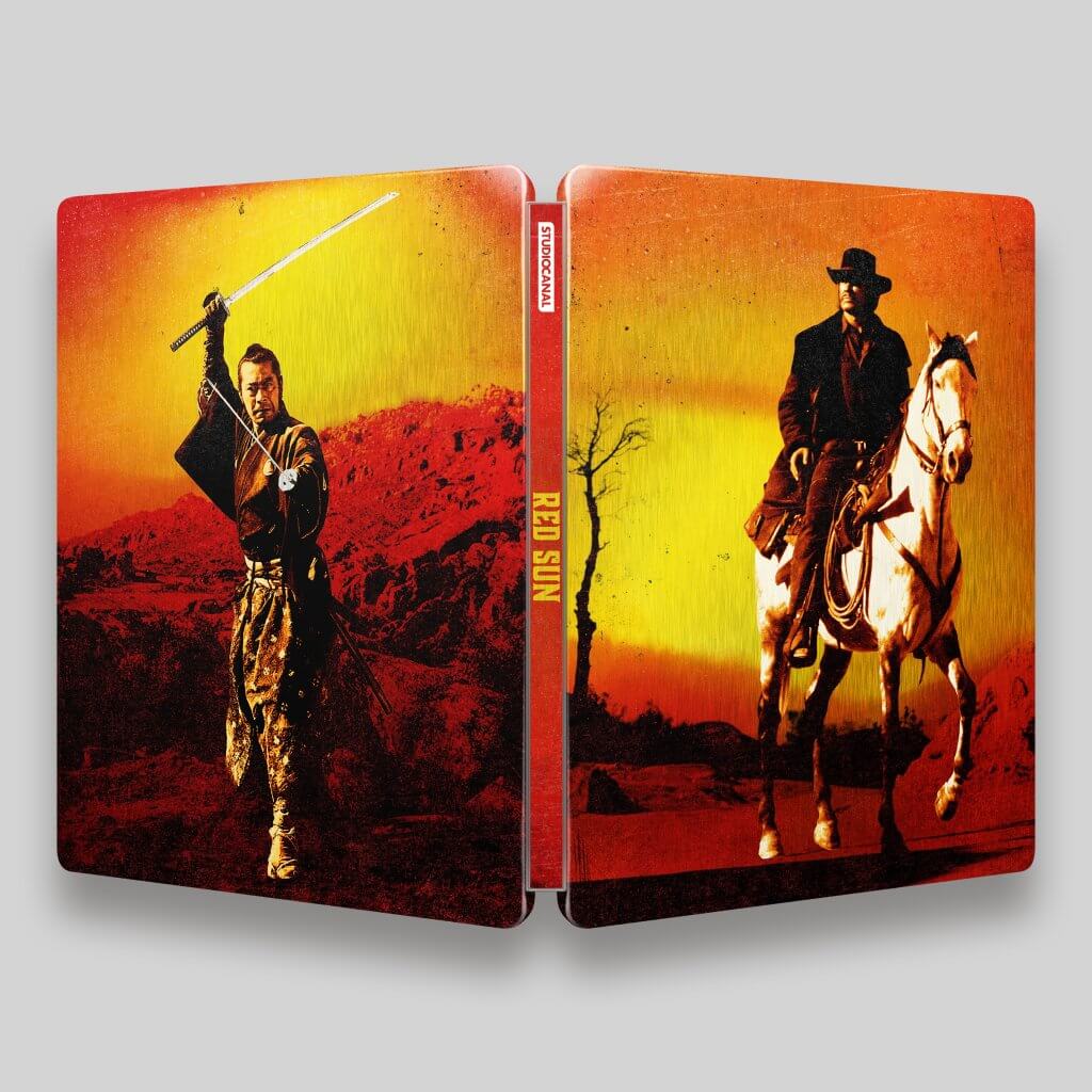 Red Sun Steelbook, UHD Blu-ray, Blu-ray and DVD Packaging – Rogue Four ...