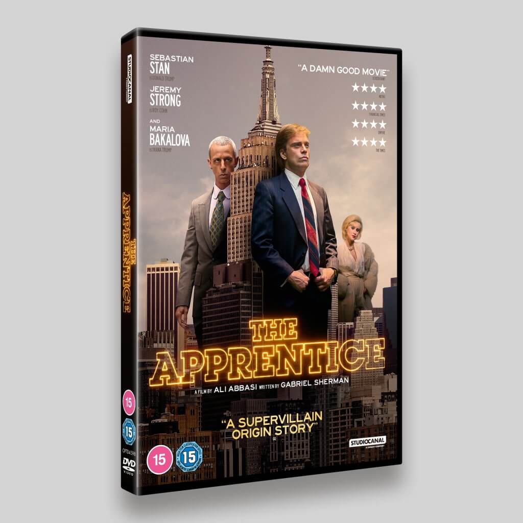 The Apprentice UHD Blu-ray, Blu-ray and DVD Packaging – Rogue Four Design